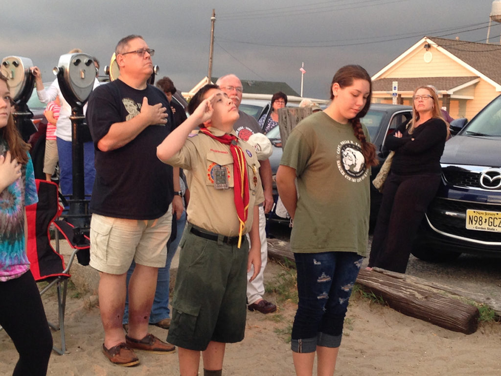 Cape May Flag Ceremony 2017 | CPT Brian Faunce Memorial Fund