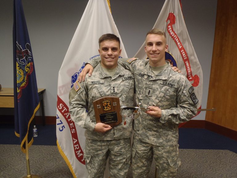 Penn State ROTC Award 2016 – Matthew Wolfel | CPT Brian Faunce Memorial ...
